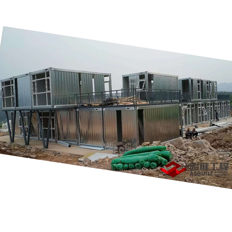 Corrugated Flatpack Container Cabin - Buy Big Wave Container House on ...