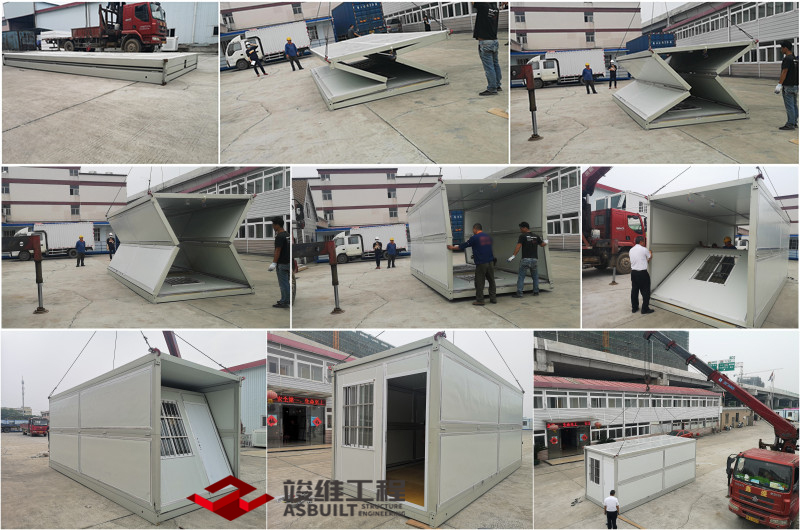 Collapsible Container House - Buy Folding Container House on ASBUILT ...