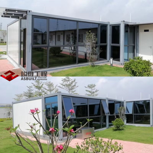Glass Wall Container Home - Buy Flatpack Container House on ASBUILT ...
