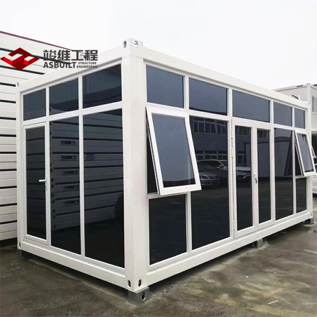 Glass Wall Container Home - Buy Flatpack Container House on ASBUILT ...