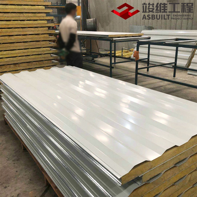 Big Wave RockWool Sandwich Panel - Buy Fire-proof Roof Panel on ASBUILT ...