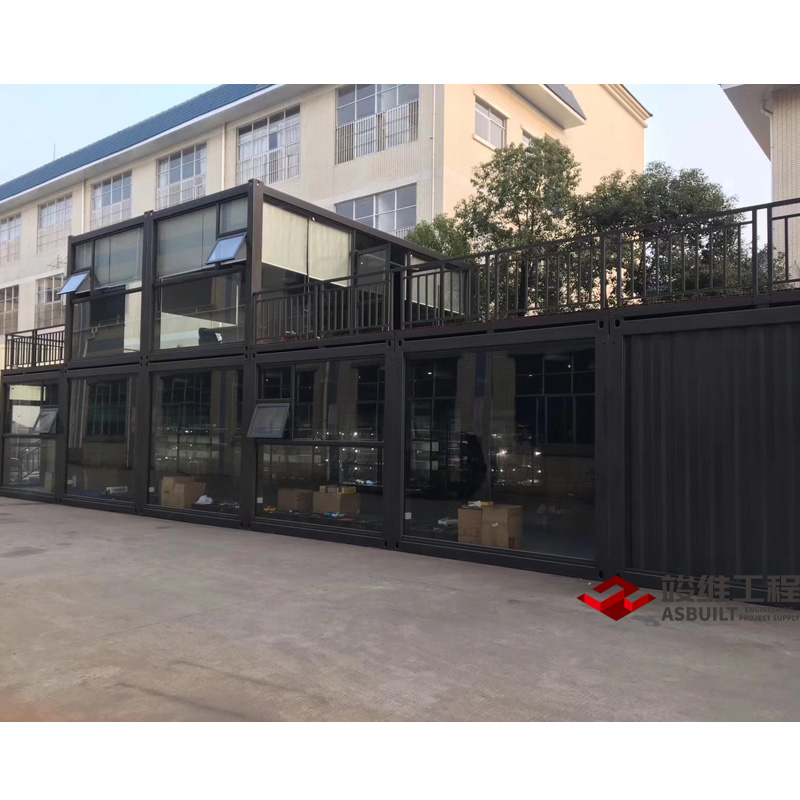 Containerized Modular Restaurant - Buy Prefabricated House on ASBUILT ...